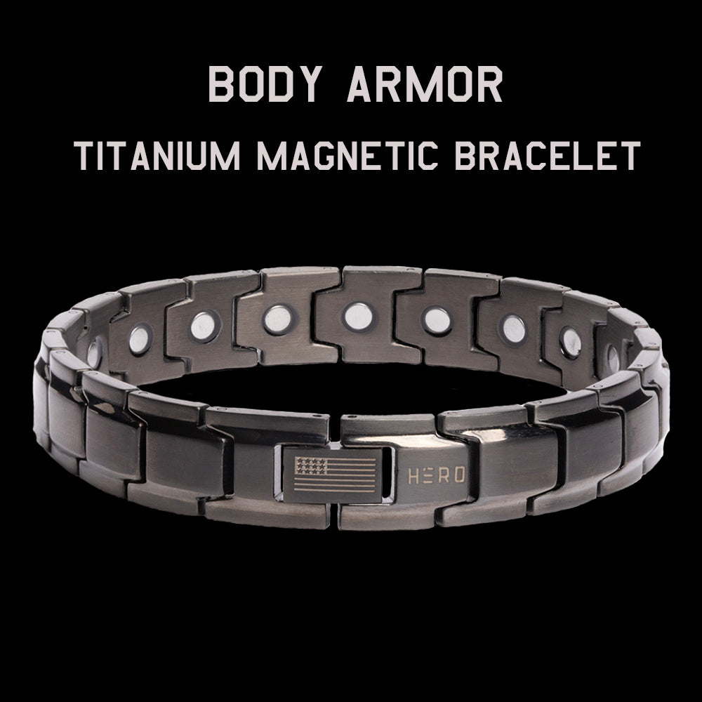 Body Armor Titanium Magnetic Bracelet: Helps Pair Veterans With A Serv ...
