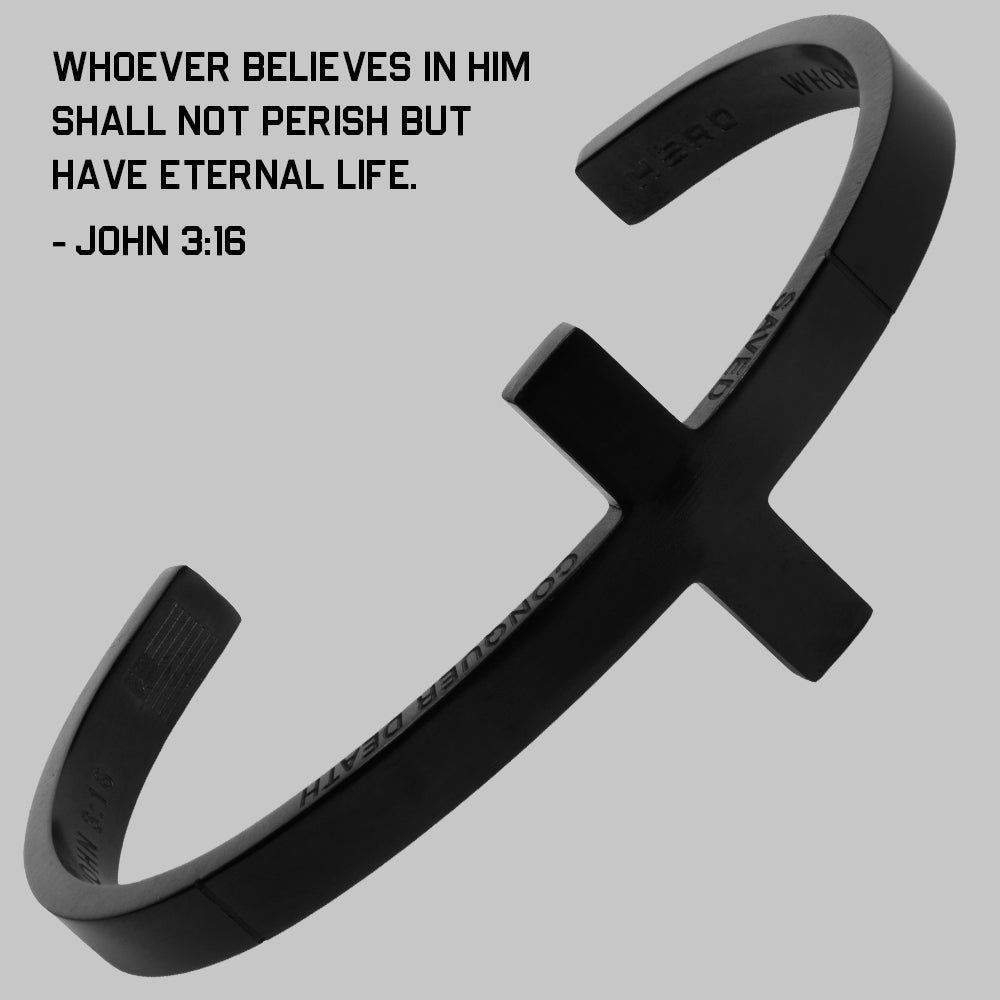 Conquer Death John 3:16 Bracelet : Helps Pair Veterans With A Service ...