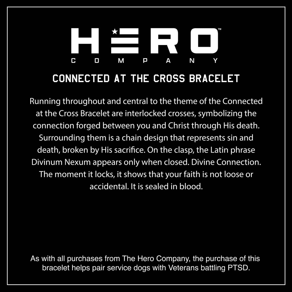 Connected At The Cross Bracelet : Helps Pair Veterans With A Service D ...