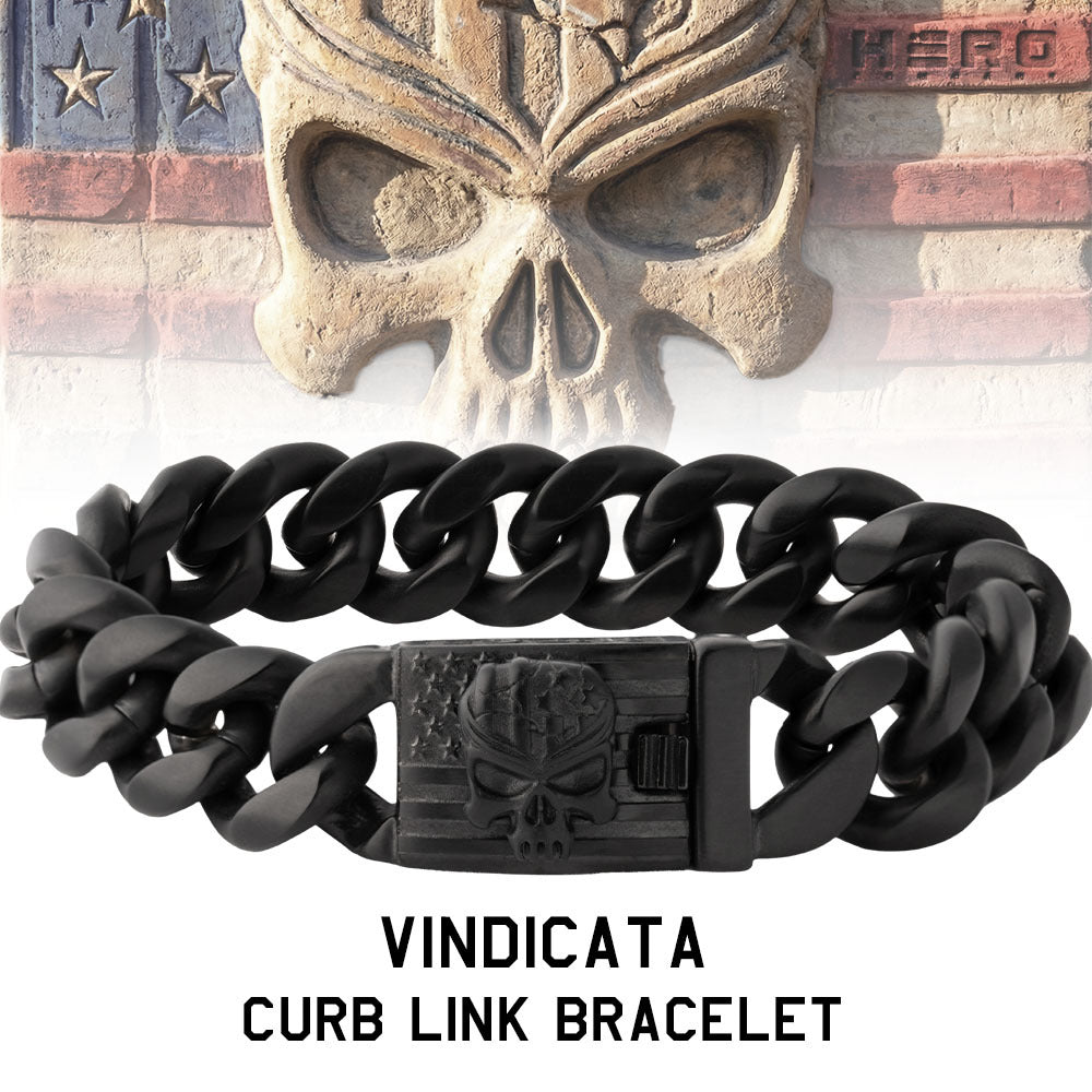 Vindicta Retribution Cuban Link Bracelet : Helps Pair Veterans With A ...